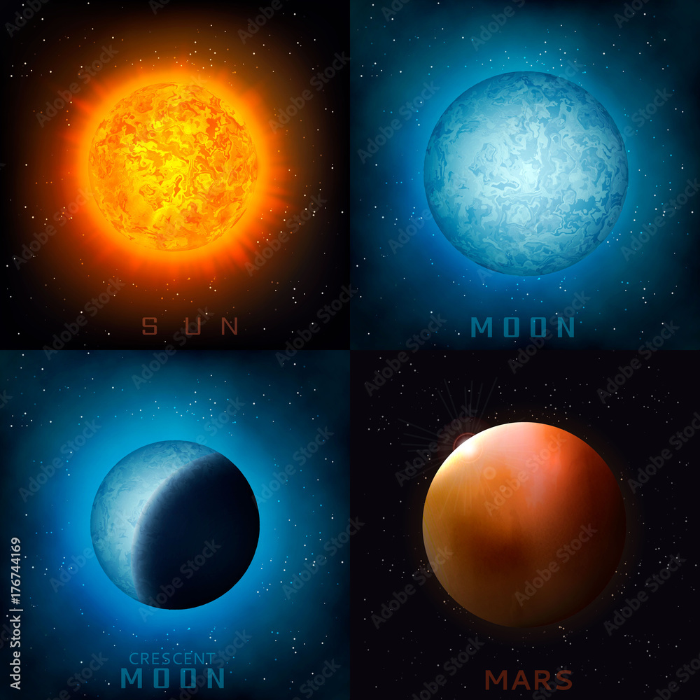 Setting Sun From Mars