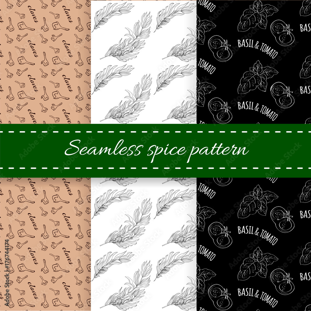 Seamless craft wrapping paper pattern texture design vector ...