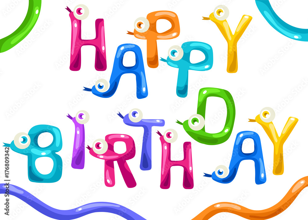 Happy Birthday Snake