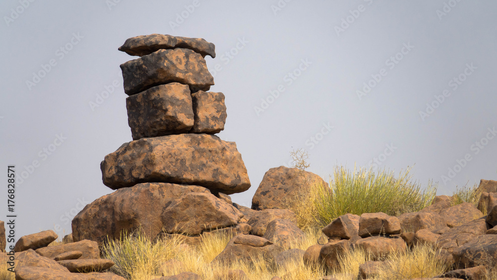 Der Spielplatz der Riesen, Giant's Playground, Namibia Stock Photo ...