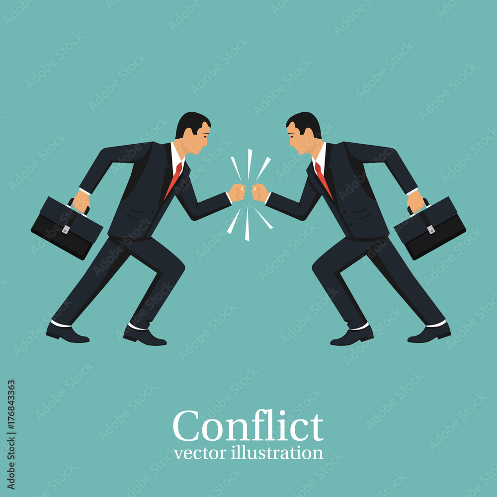 Two People Disagreeing