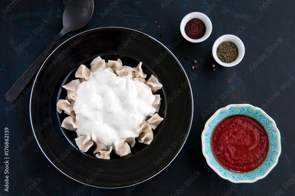turkish manti Stock Photo | Adobe Stock