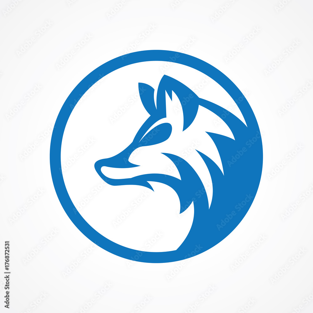 Blue Wolves Logo