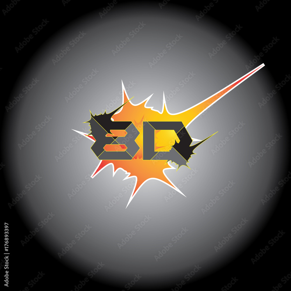 logo esport 8d vector de Stock | Adobe Stock