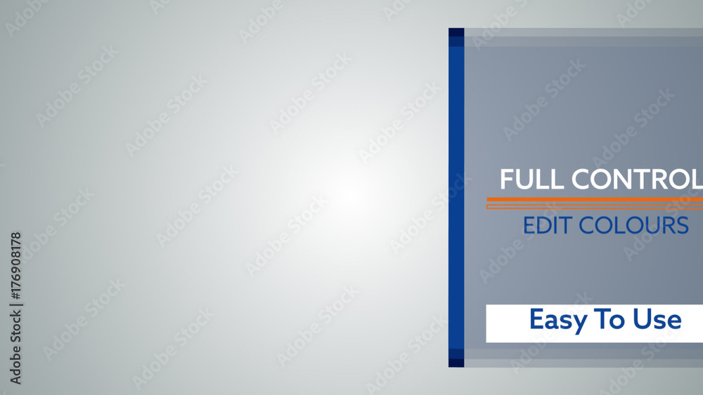 Tabbed Text Panels Title Pack Stock Template | Adobe Stock