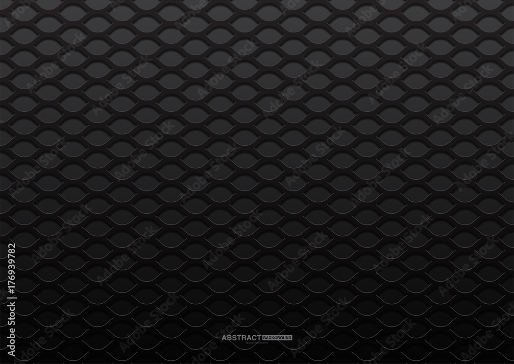 Black abstract background with dark concept.Vector Illustration. Stock ...