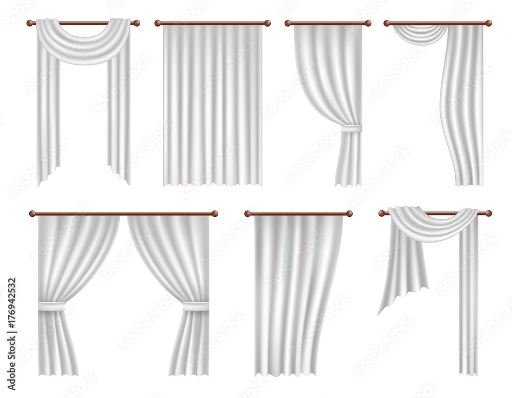 Window Drapes Drawing