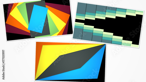 Split Shapes Transitions Pack 2 Stock Template | Adobe Stock