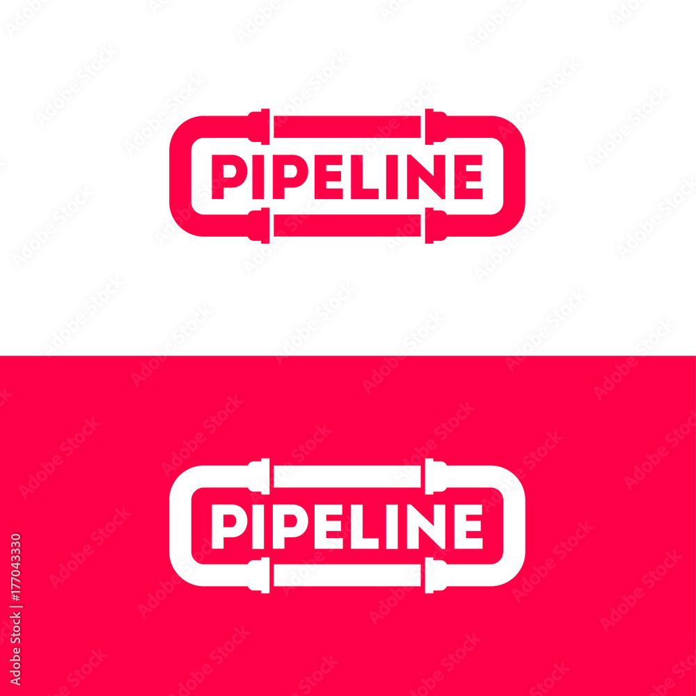 Pipes Logo. Plant Pipe. Works. Plumbing. Pipeline service. Corporate ...