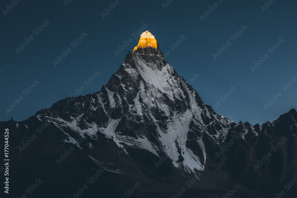 Golden pyramid Stock Photo | Adobe Stock