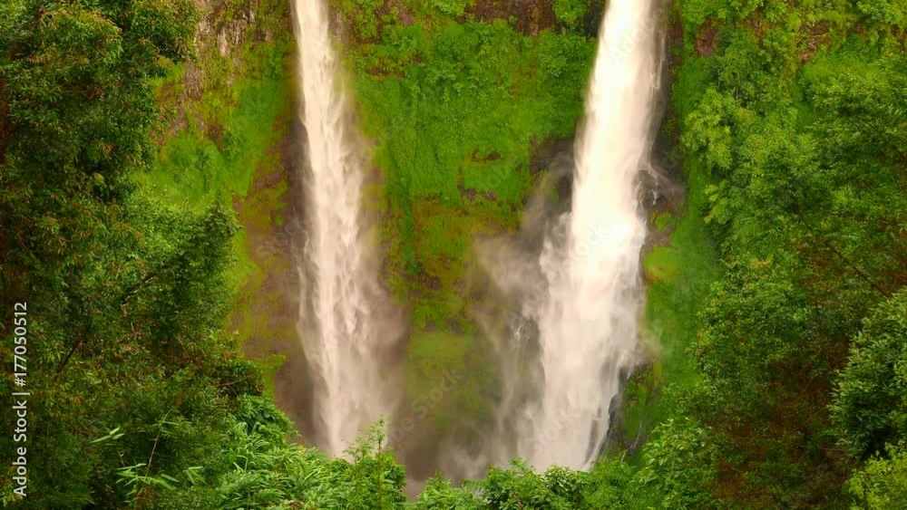 Worlds most amazing waterfalls. Tad Fane Waterfall, a picturesque twin ...