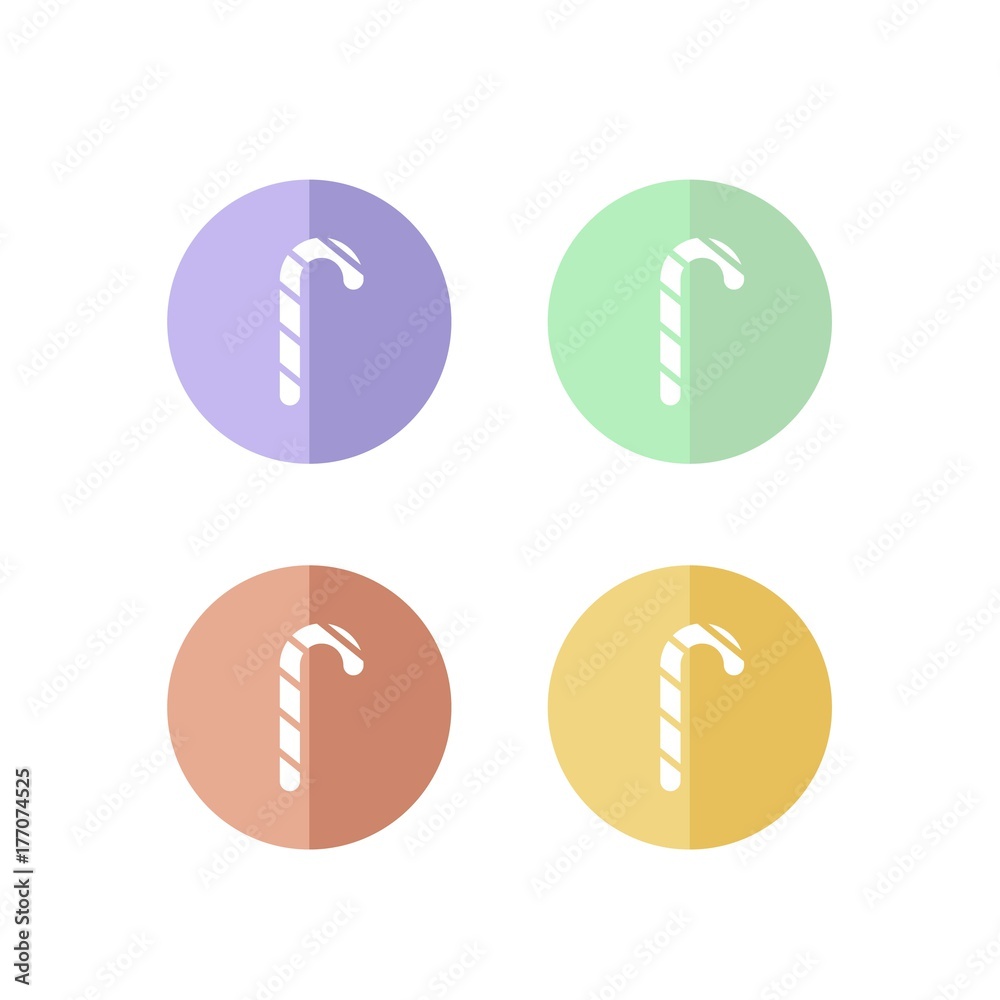 Retro Candy Bar Icon Set Stock Vector | Adobe Stock