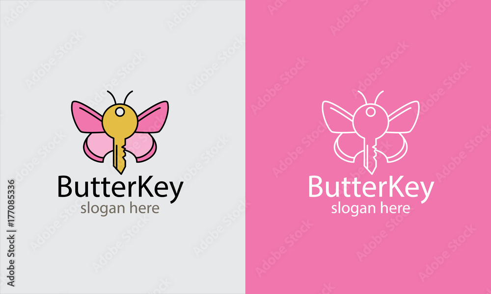 Butter Vector Logo Stock Vector | Adobe Stock