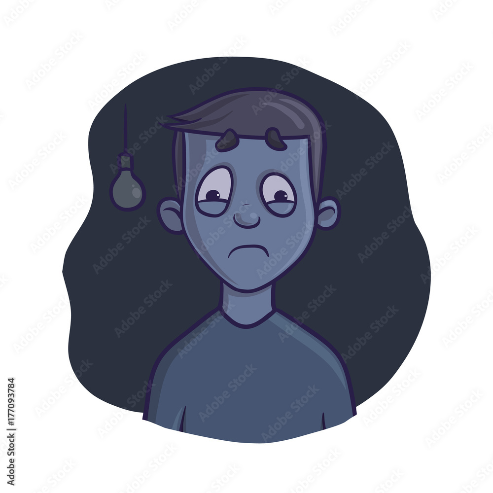 Scared Of The Dark Clipart