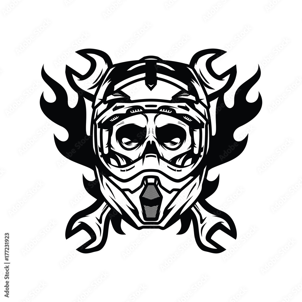 Ghost Rider Logo Vector