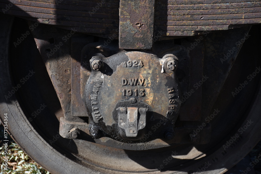 Rad, Federung, Feder, Puffer, Achse, Radachse, Spur, Spurkranz ...