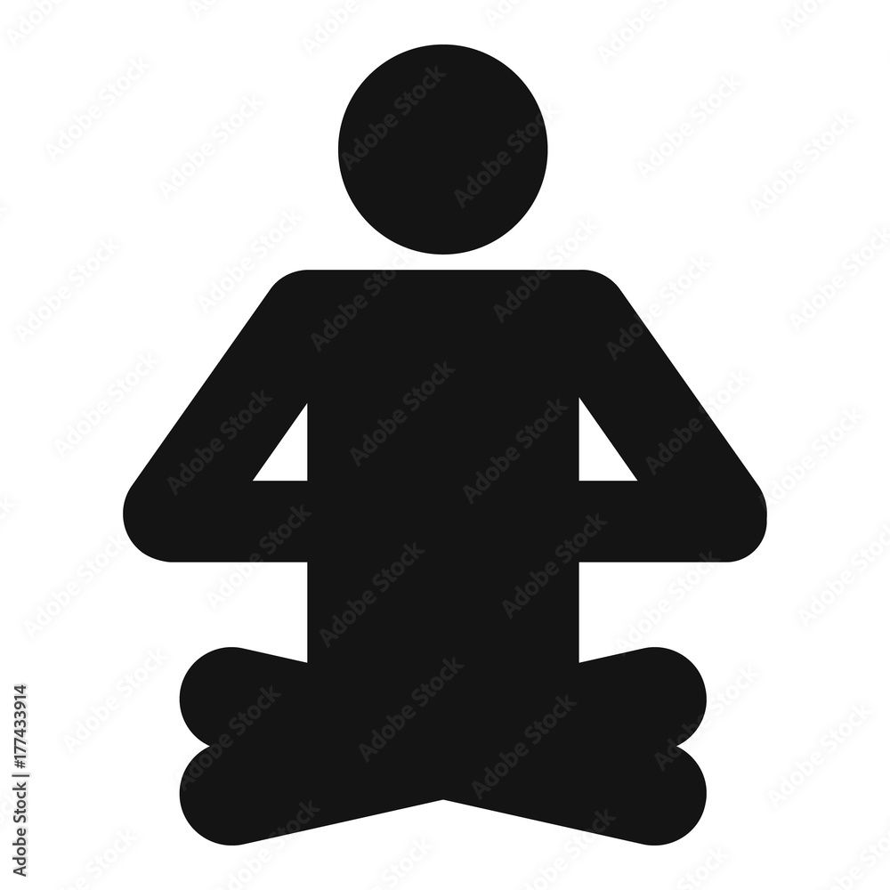 Vetor de Stick figure stickman icon pictogram vector simple do Stock ...