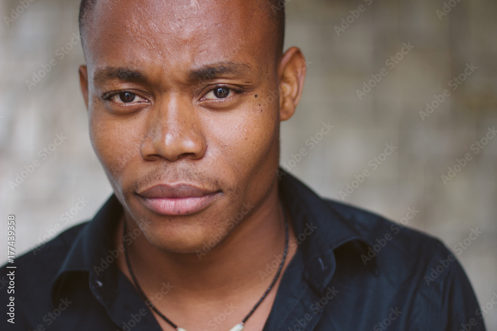 South African Man Stock Photo | Adobe Stock