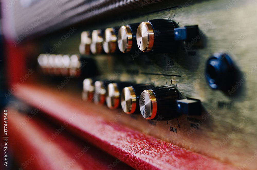 guitar amplifier Stock Photo | Adobe Stock