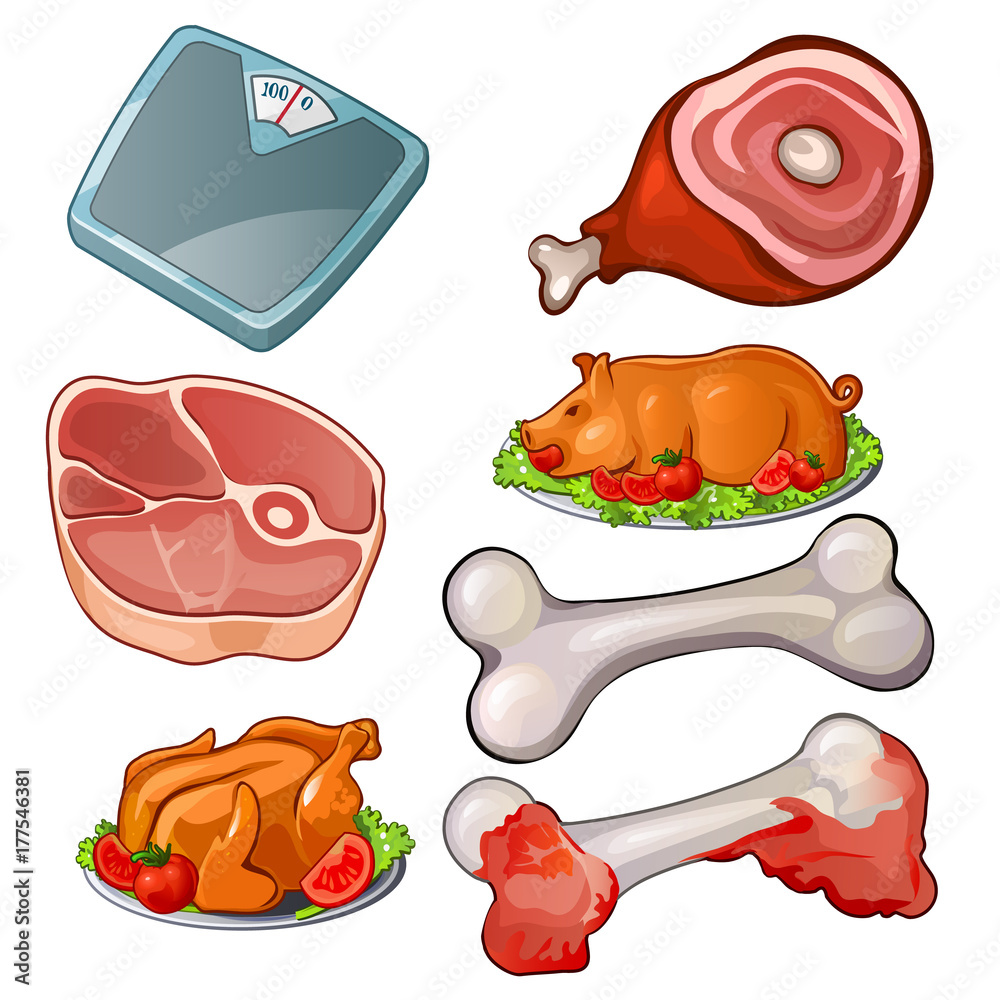 Free Clipart Meat Scales