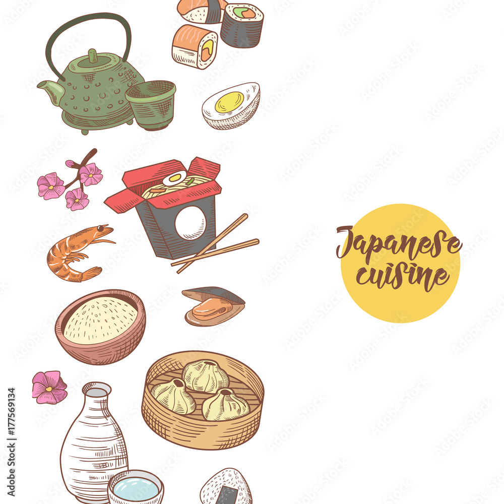 Japanese Food Background