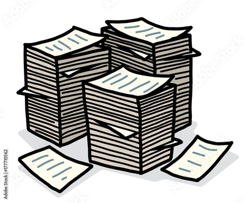 Stack Of Paper Clipart