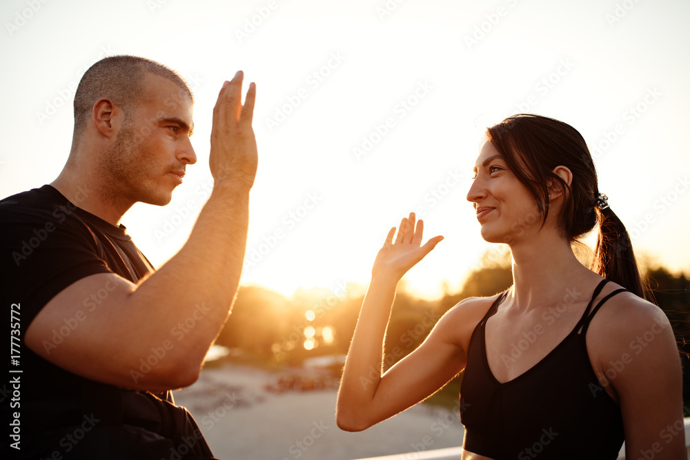 Another successful training Stock Photo | Adobe Stock