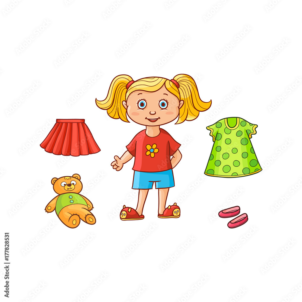 Little Kid Cartoon Drawing