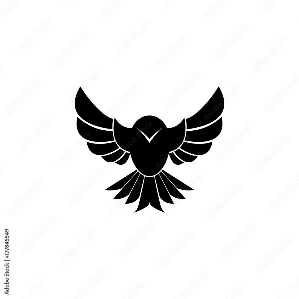 Hawk icon Stock Vector | Adobe Stock