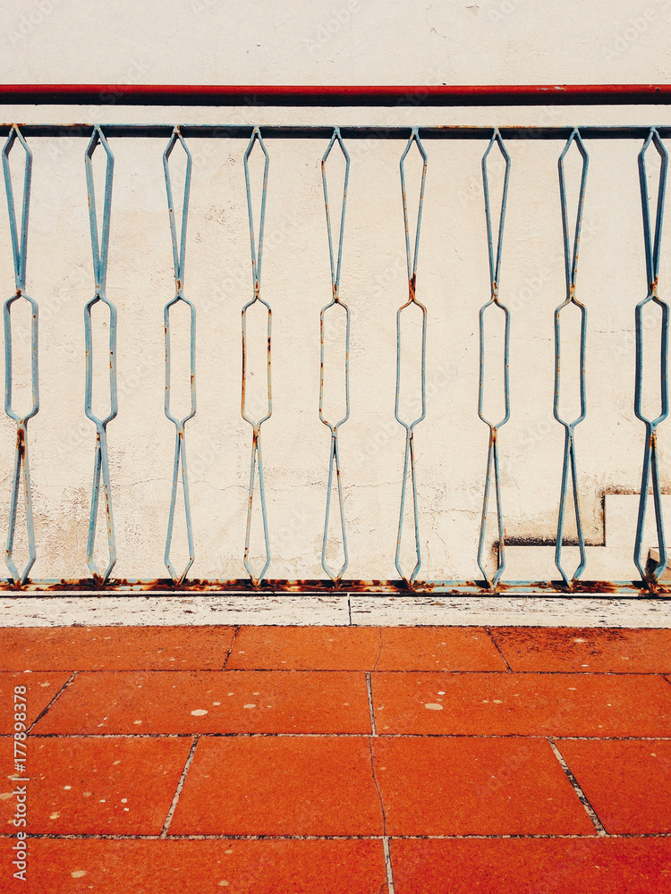 Foto de Vintage Italian Balustrade Detail do Stock | Adobe Stock