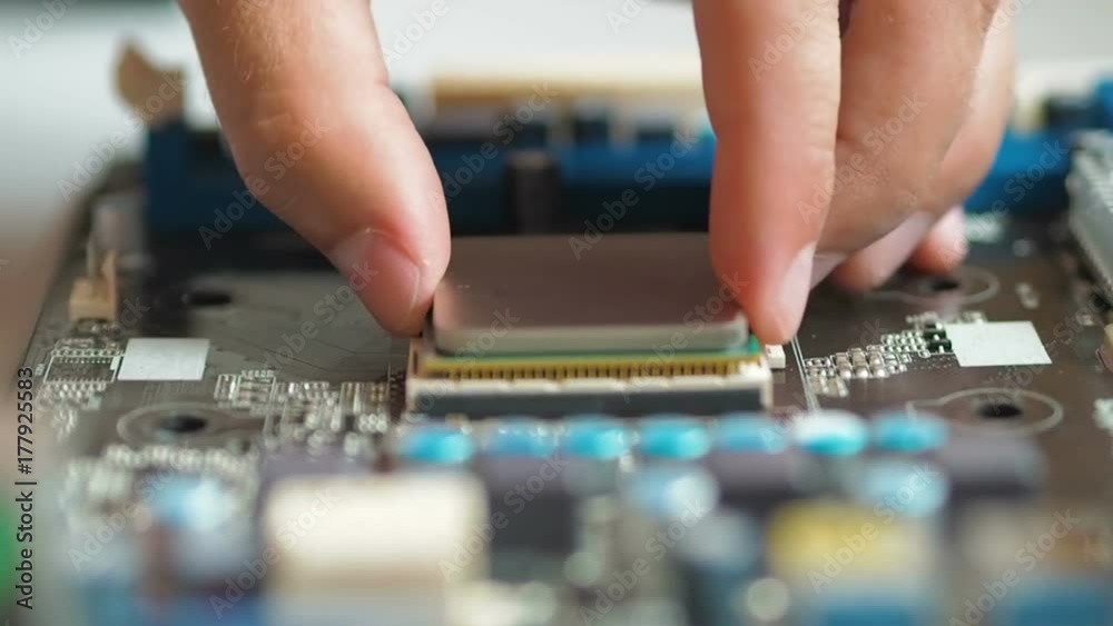 Removing And Replacing computer processor (CPU). Installing and removing computer processor (CPU ...