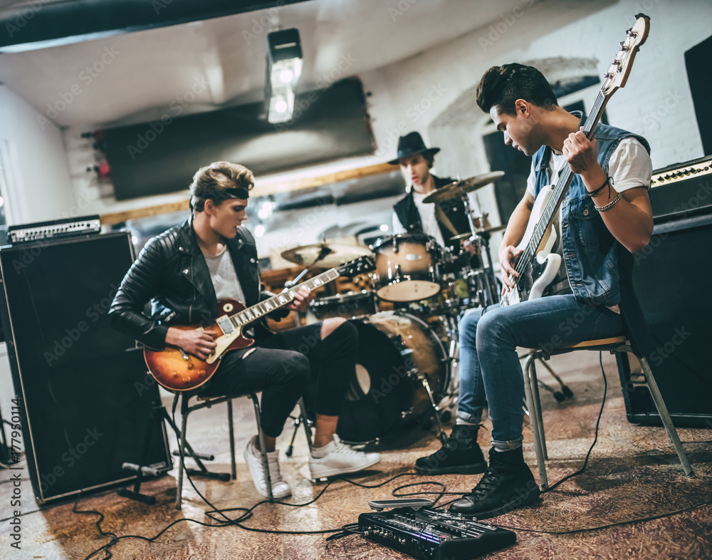 Music band repetition Stock Photo | Adobe Stock