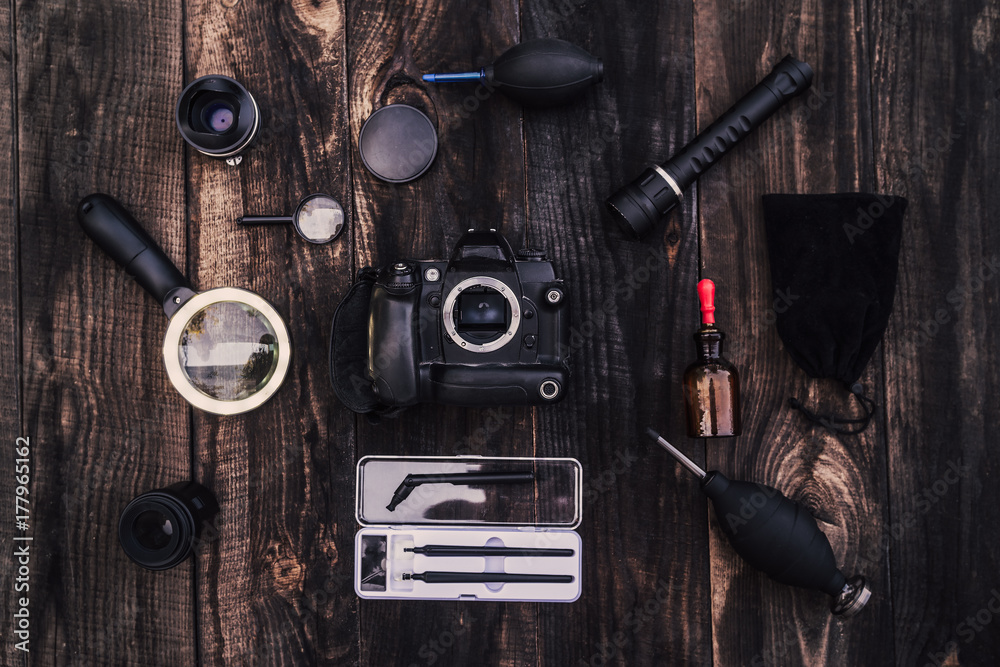 full matrix cleaner set for digital camera: isopropyl alcohol, matrix ...