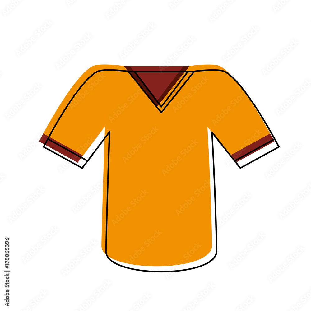 shirt v neck icon image vector illustration design Stock Vector | Adobe ...