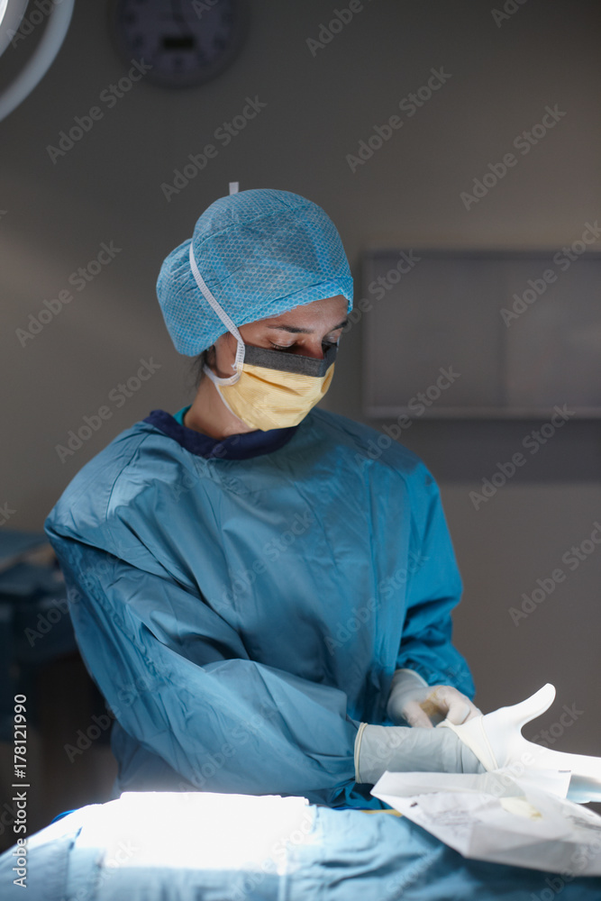 Female Surgeon Gloves