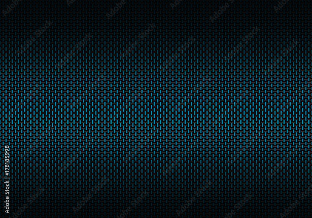 Abstract blue carbon fiber textured material design Stock Illustration ...