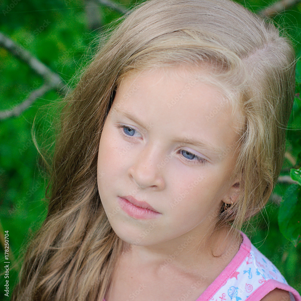 Cute 8 Year Old Girl