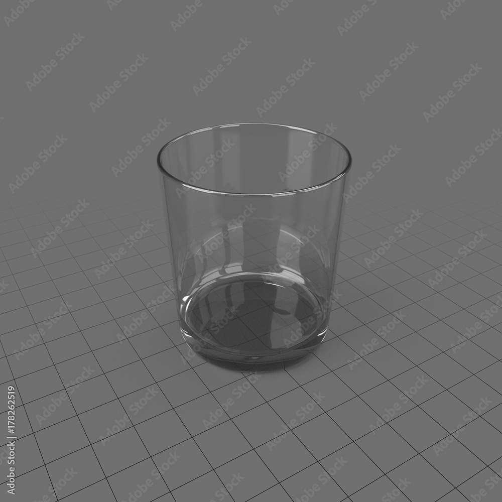 Juice glass Stock 3D asset | Adobe Stock