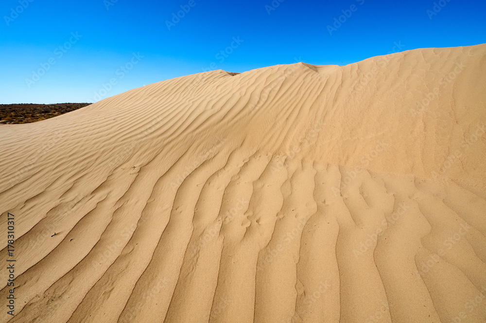 The desert part of the Ustyurt plateau. Desert and plateau Ustyurt or ...