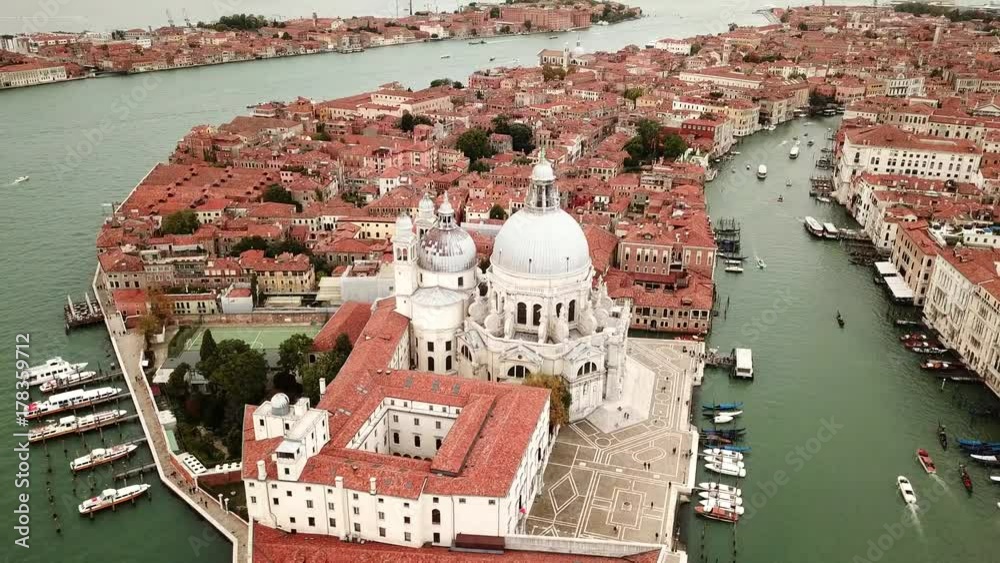 Drone video - Aerial view of Venice Italy Stock Video | Adobe Stock