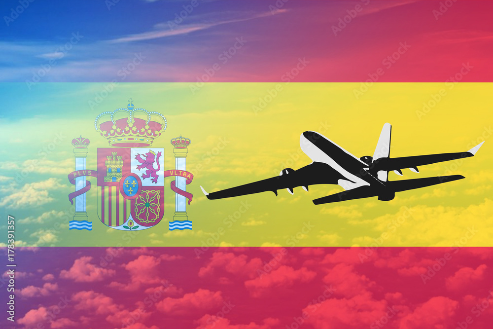 Flight To Spain And Money