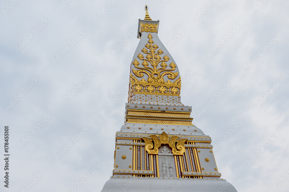 Temple of Phra That Phanom one of the most important Theravada Buddhist ...