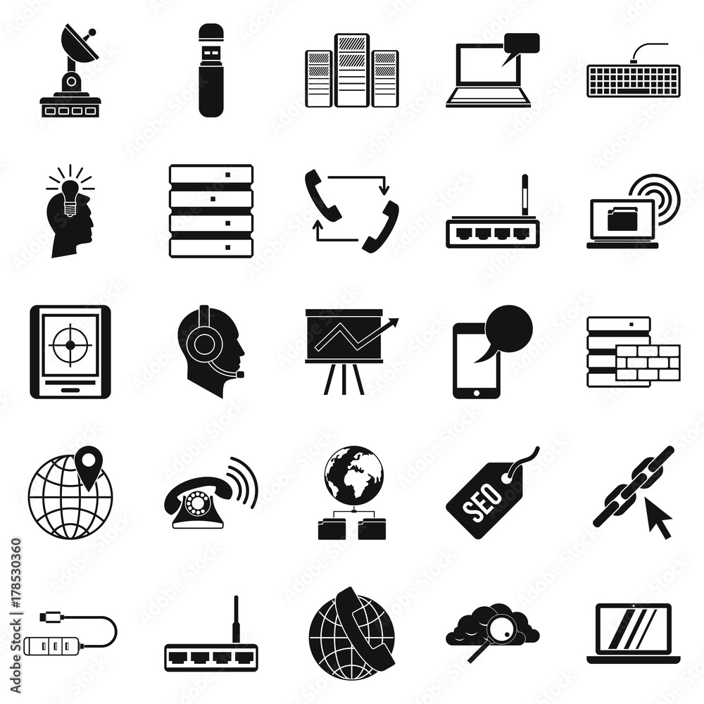 Telecommunication Icons