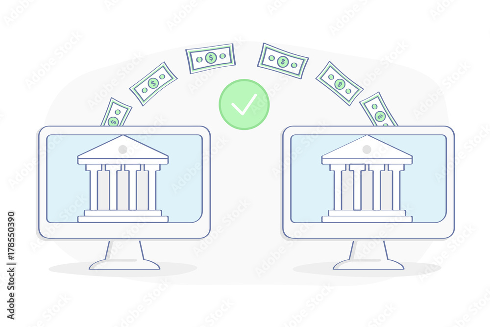 Transfer money between banks store