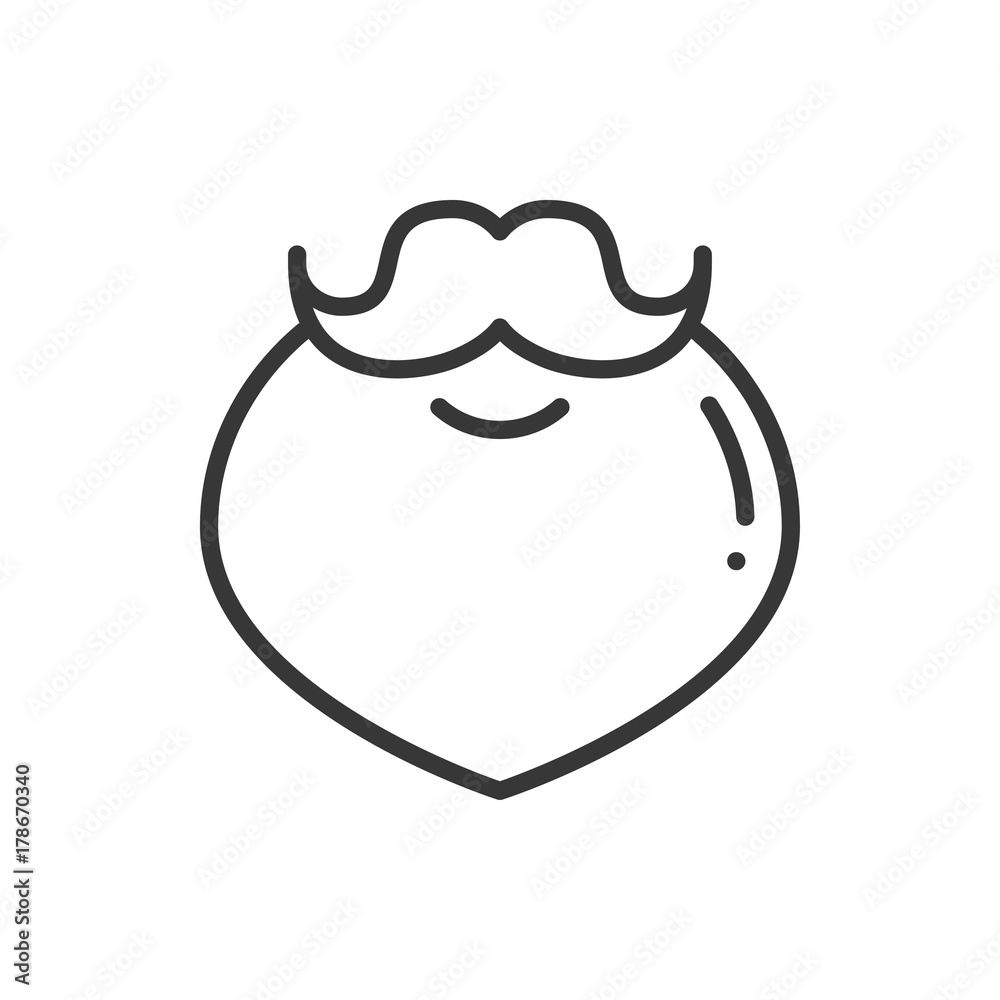 Santa Beard Drawing