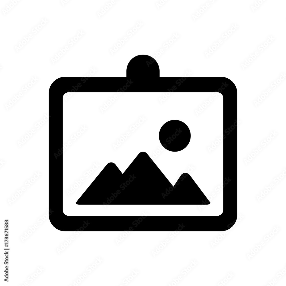 Image Icon Stock Vector | Adobe Stock