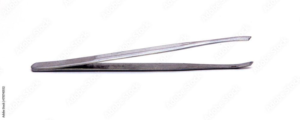 tweezers for eyebrows on white background\ tweezer white background ...