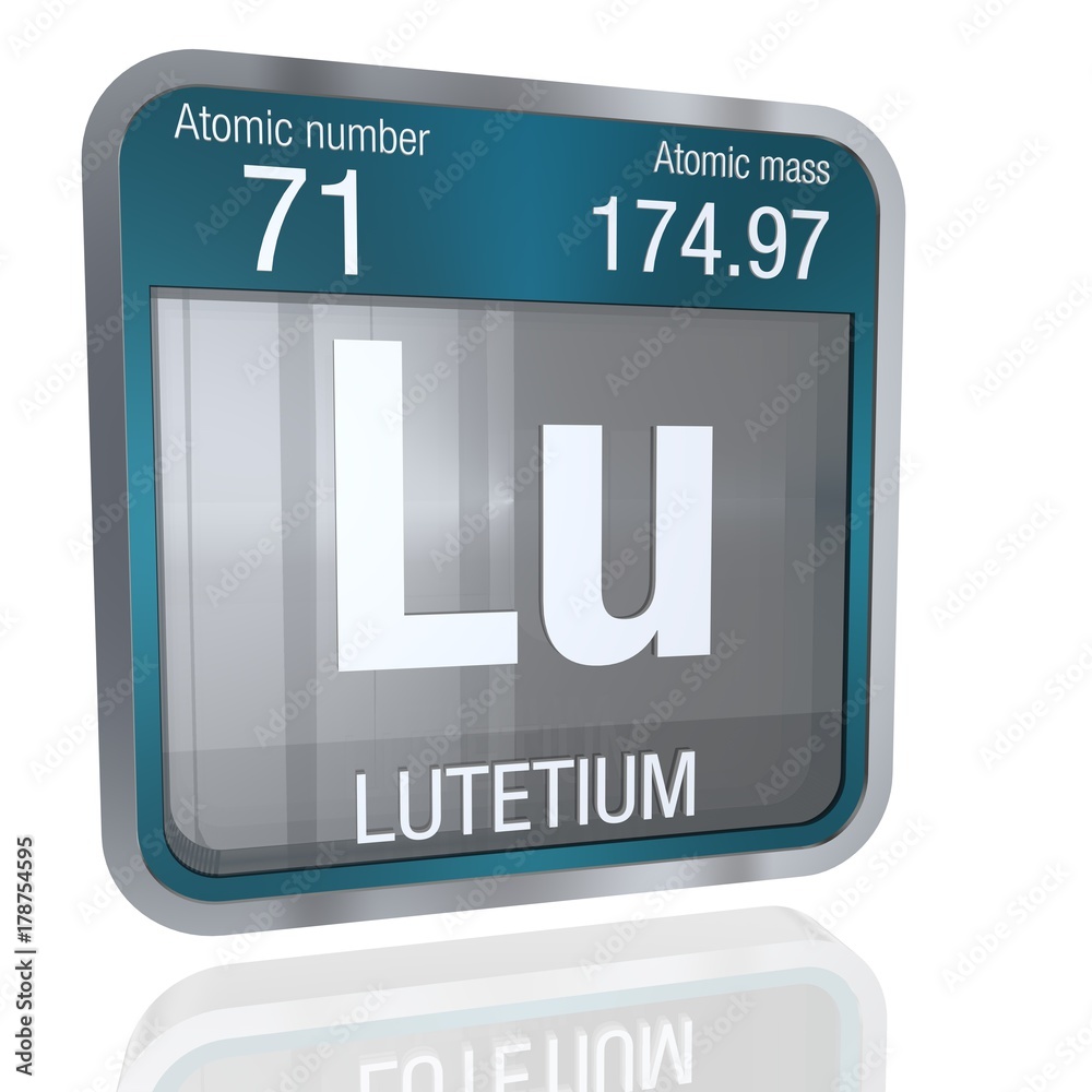 Lutetium Symbol