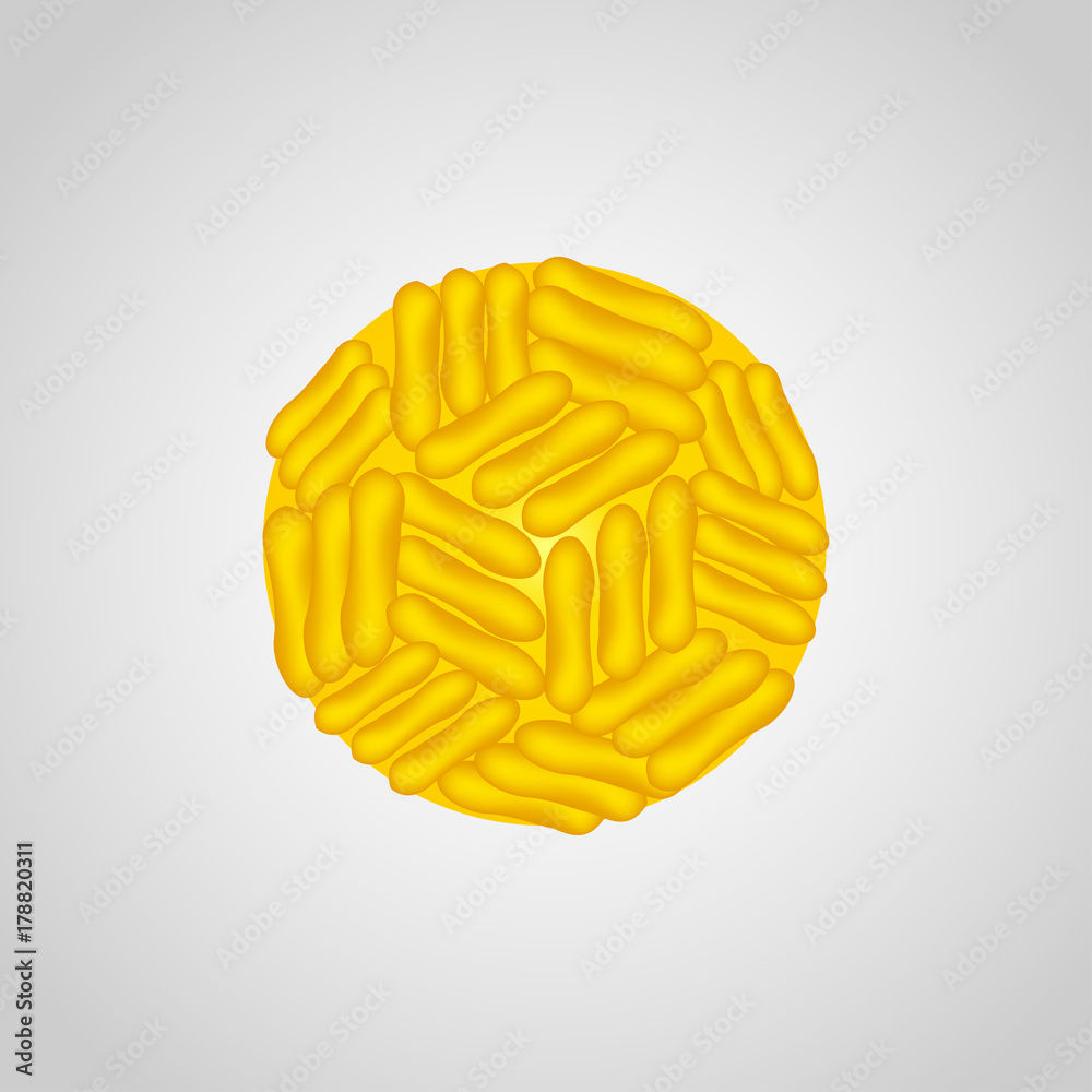 Yellow Fever Virus vector logo icon illustration Stock Vector | Adobe Stock