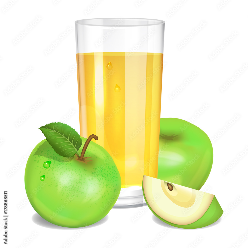 Glass Of Apple Juice